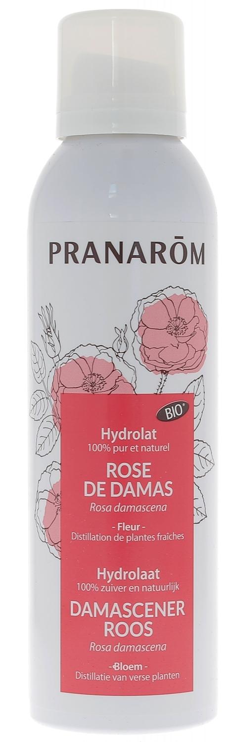 Hydrolat Rose de Damas bio Pranarôm - hydratation de la peau