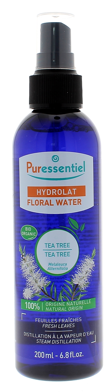 Hydrolat eau florale tea tree bio Puressentiel - peaux grasses à ...