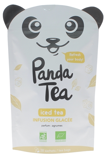 Iced tea détox agrumes Panda Tea - thé glacé bio