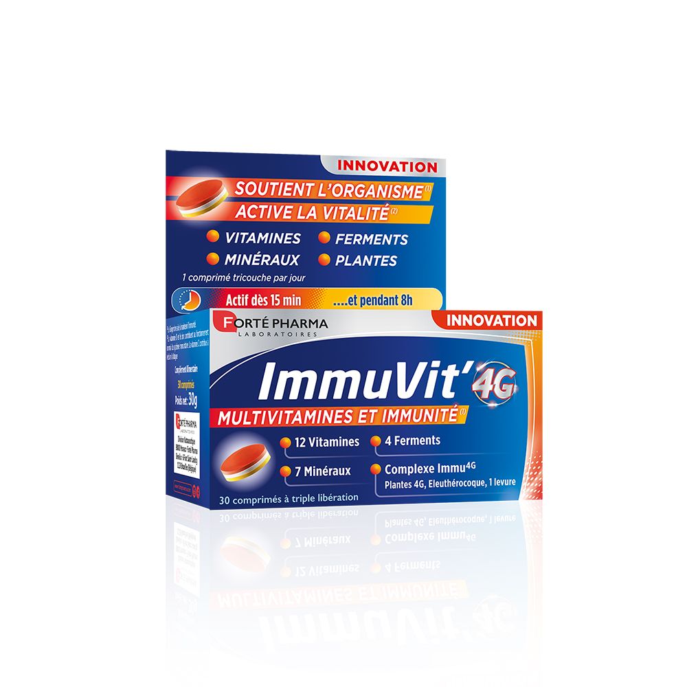 ImmuVit'4G Forte Pharma - complément alimentaire immunité