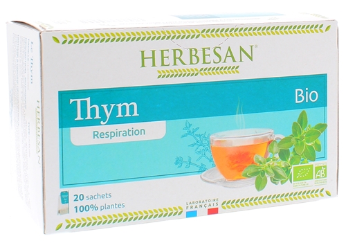 Infusion thym respiration bio Herbesan