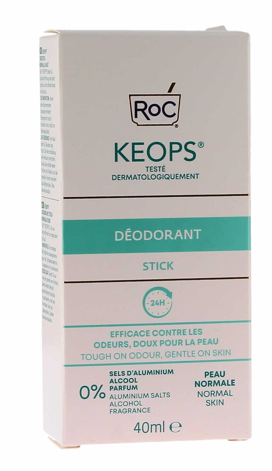 Keops déodorant stick 24h Roc - efficace contre les odeurs