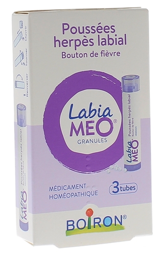 LABIAMEO granules Boiron - bouton de fièvre