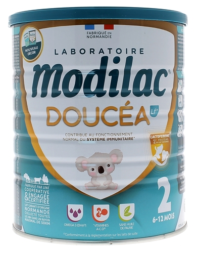 Lait Expert Doucéa 2ème âge Modilac - lait de suite en poudre bébé