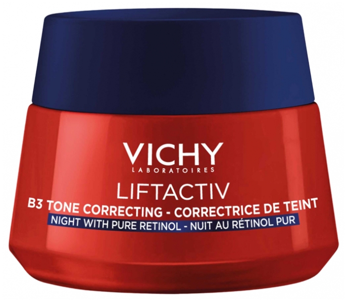 Liftactiv crème B3 anti-taches nuit au rétinol pur Vichy - taches visage