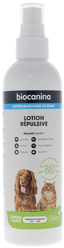Lotion répulsive Biocanine - antiparasitaire externe
