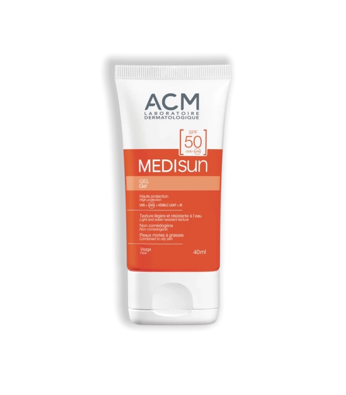 Medisun gel SPF50+ ACM - texture légère