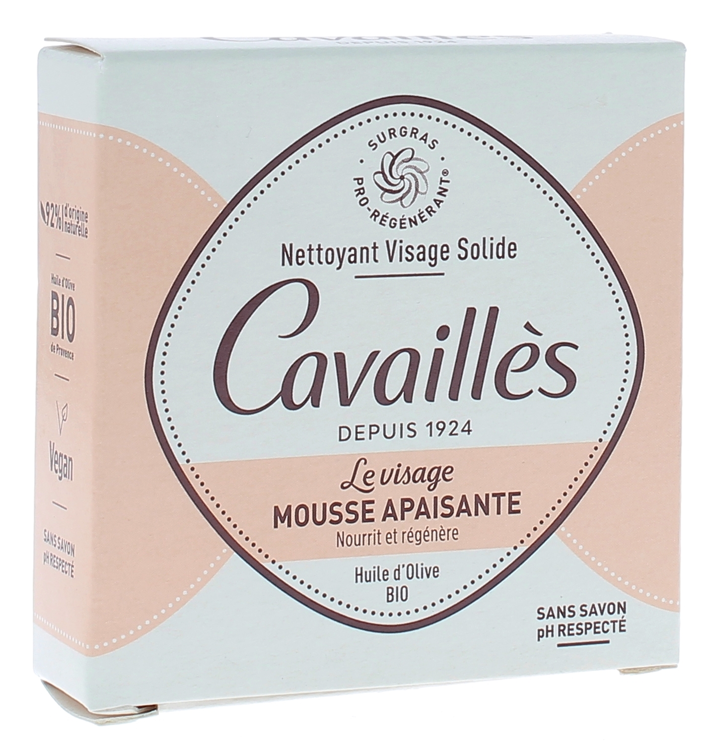 Mousse apaisante solide Rogé Cavaillès - nettoyant visage