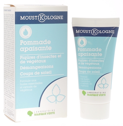 Moustikologne pommade apaisante piqûres d'insectes et végétaux Marque ...