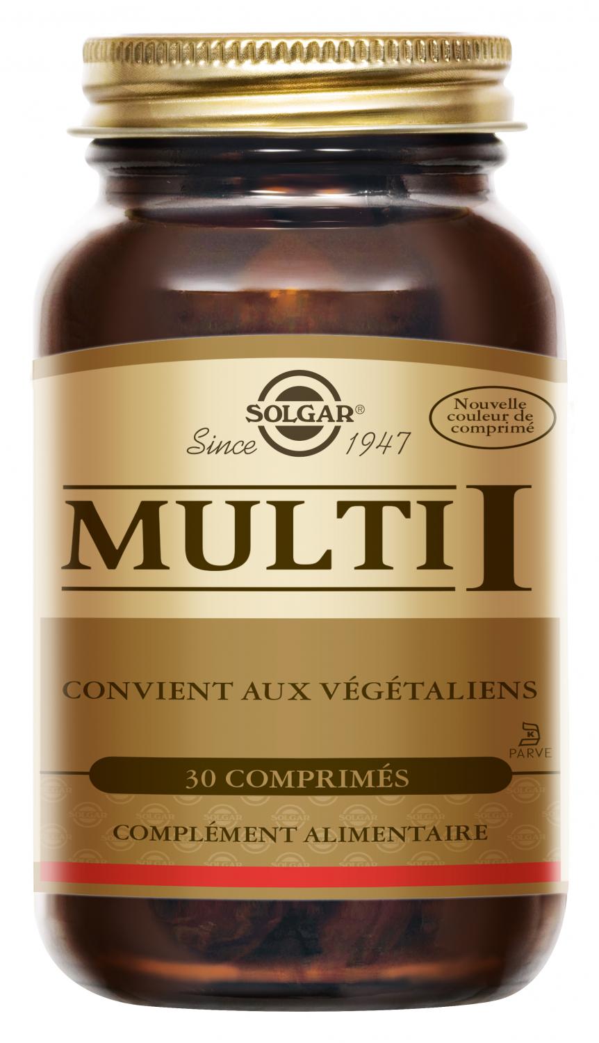 Multi I Solgar - complément alimentaire multi-vitamines