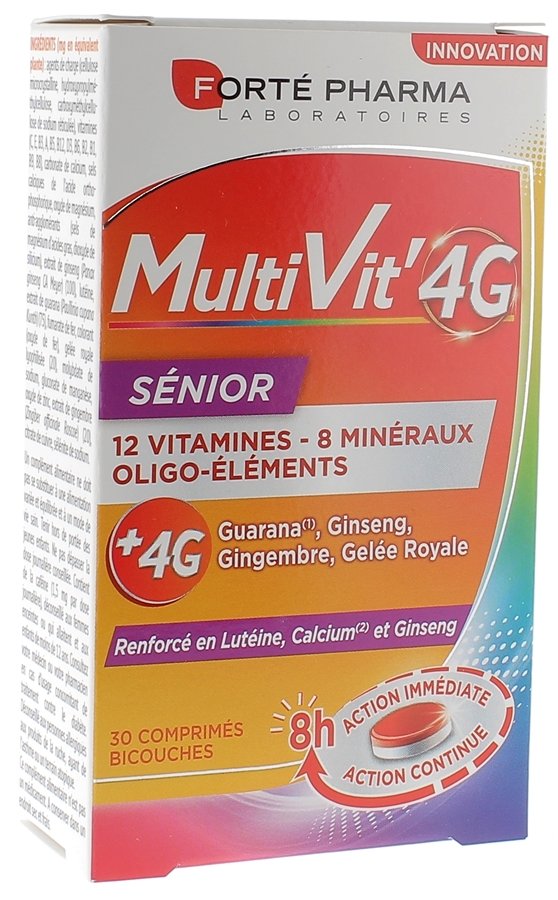 MultiVit' 4G Sénior Forté Pharma