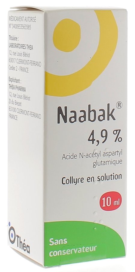 Naabak 4,9% collyre en solution Théa - flacon 10 ml