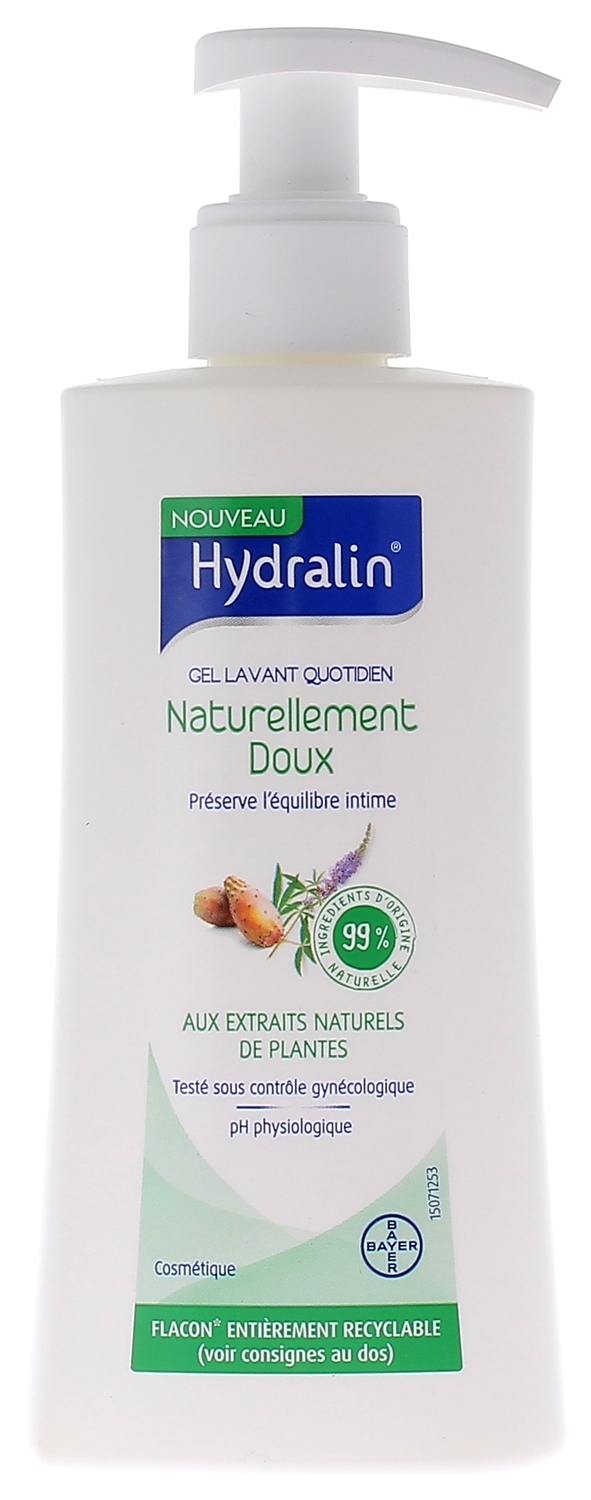Naturellement doux gel lavant Hydralin - préserve l"équilibre intime