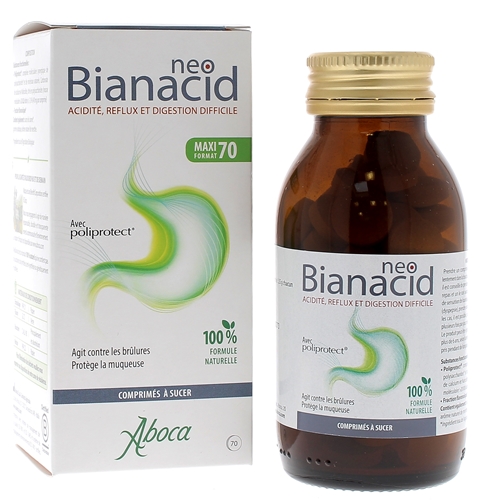 NeoBianacid acidité et reflux Aboca - contre les brûlures d'estomac ...