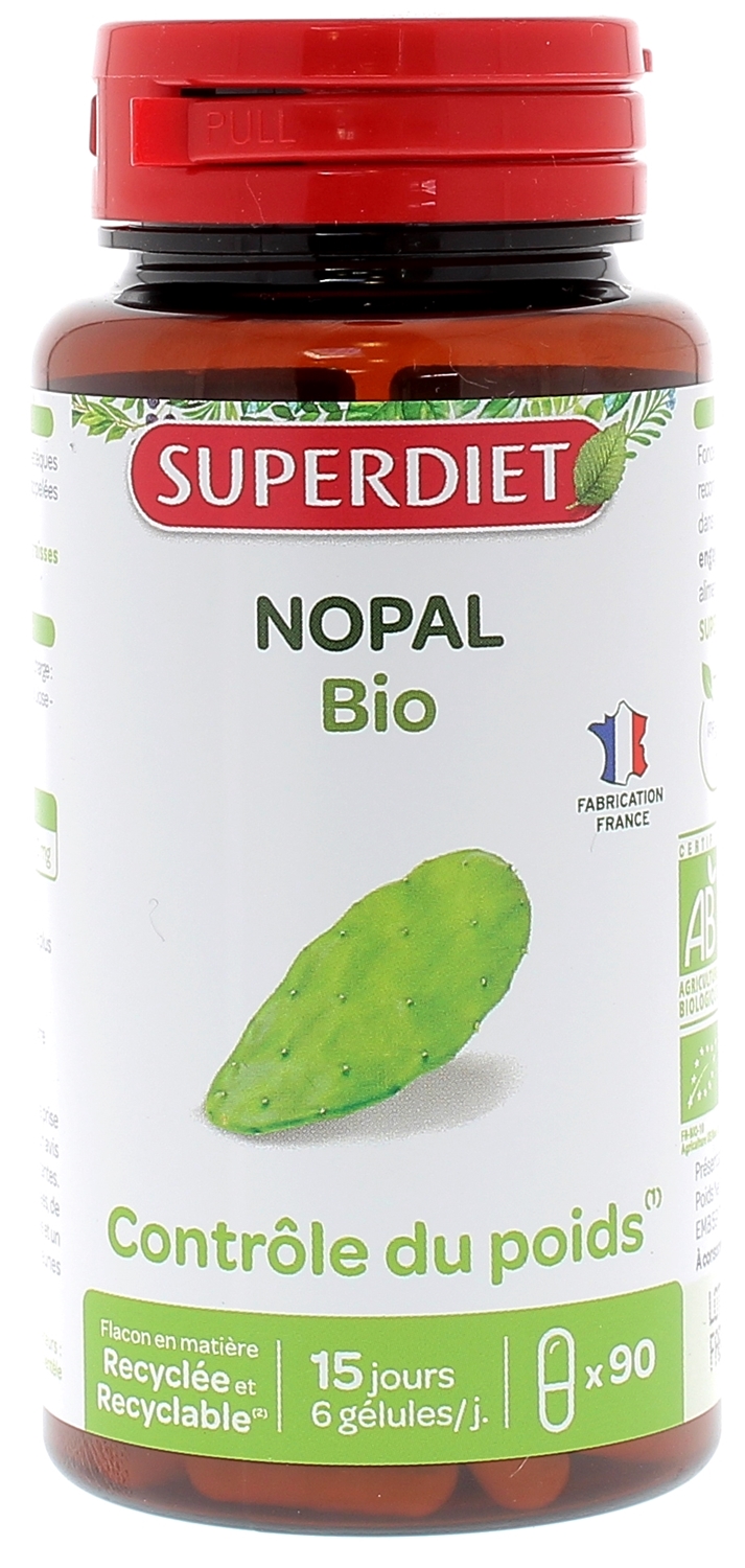Nopal bio Super Diet - complément alimentaire contrôle de poids