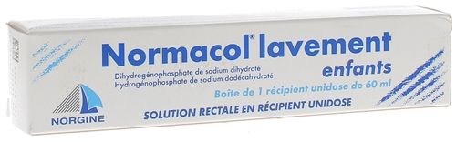 Normacol enfant : lavement pour constipation solution rectale flacon de ...