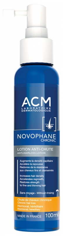 Novophane Chronic Lotion anti-chute cheveux ACM - traitement chute de cheveux