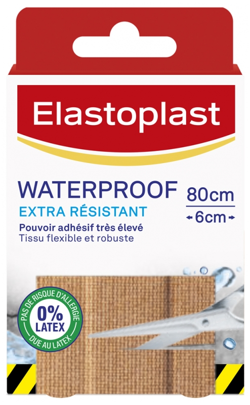 Pansement extra résistant waterproof Elastoplast - étanche à l'eau