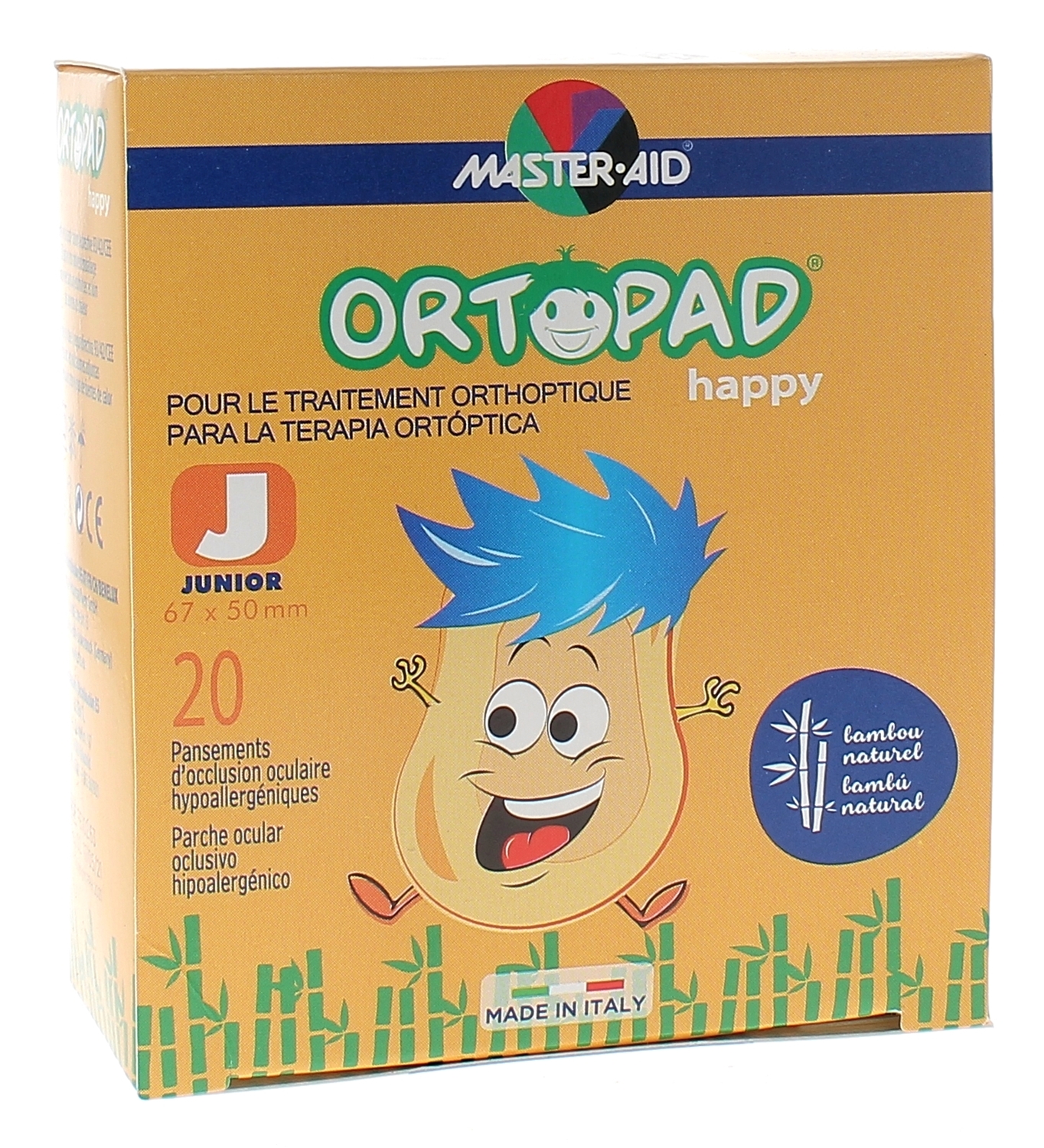 Pansement ophtalmique Happy Ortopad - cache-oculaire enfants