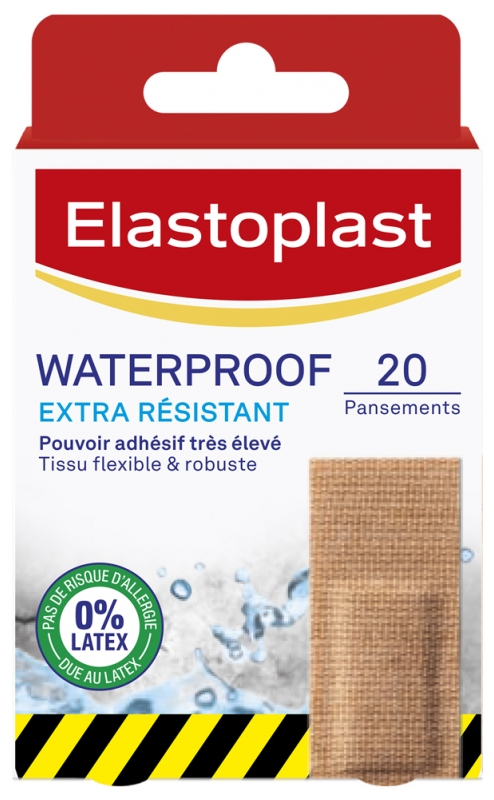 Pansement extra résistant waterproof Elastoplast - pansements imperméables
