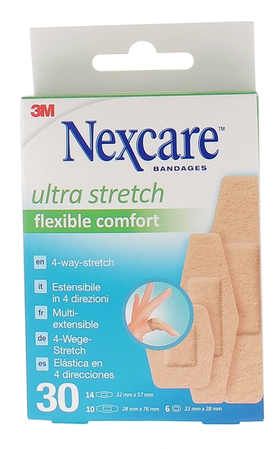 Les pansements comfort 360° Nexcare 3M - premiers secours