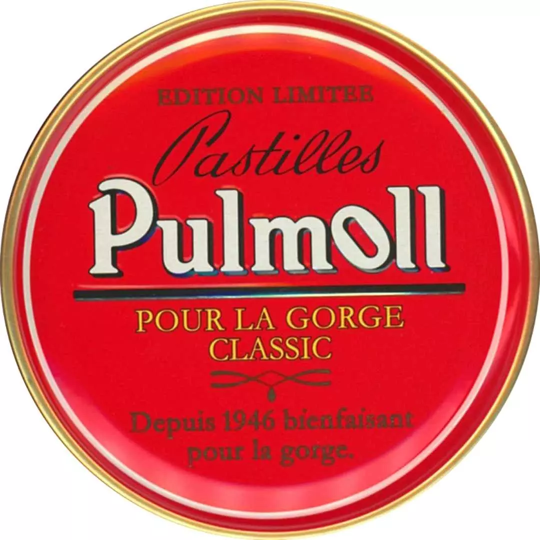 Pastilles Classic édition rétro Pulmoll - pastilles pour la gorge
