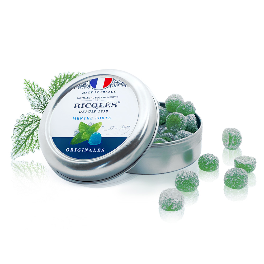 Pastilles à la menthe forte Originales Ricqlès - haleine fraîche