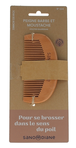 Peigne barbe et moustache Sanodiane - soin homme