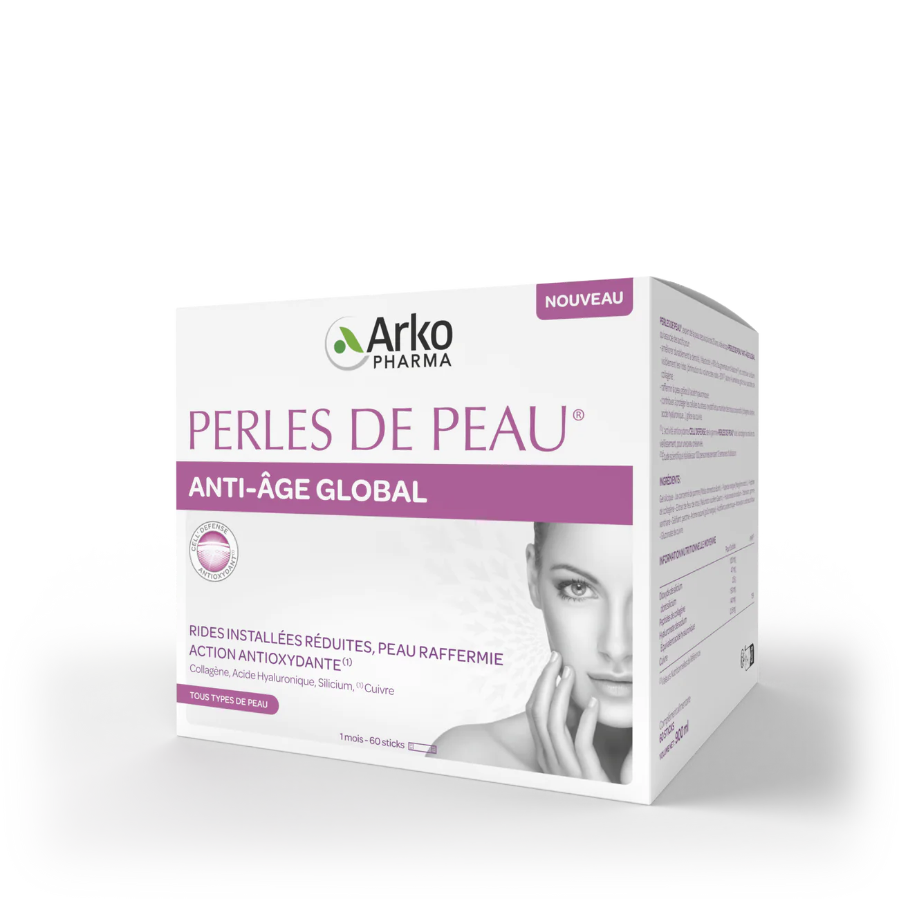 Perles de peau anti-âge global Arkopharma - complément alimentaire anti ...