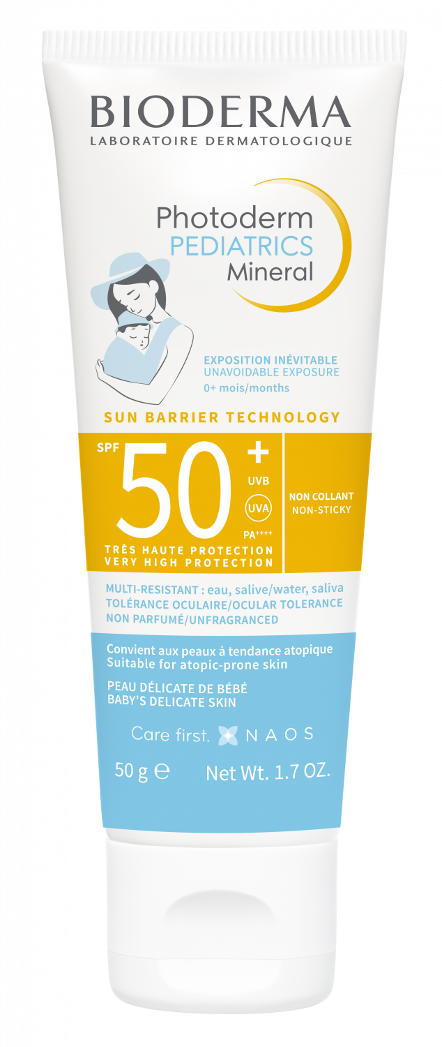 Photoderm Pediatrics Mineral SPF50+ Bioderma - peaux à tendance atopique