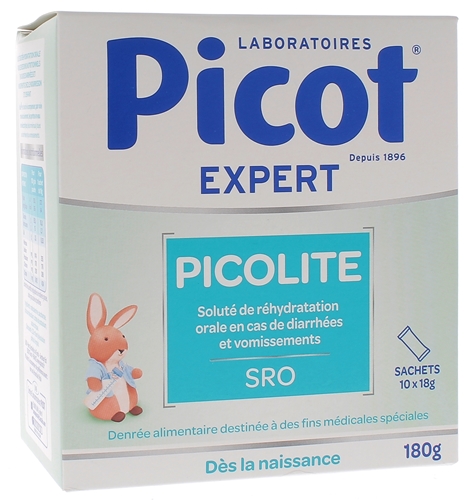 Picolite soluté de réhydratation Picot - en cas de diarrhées et ...