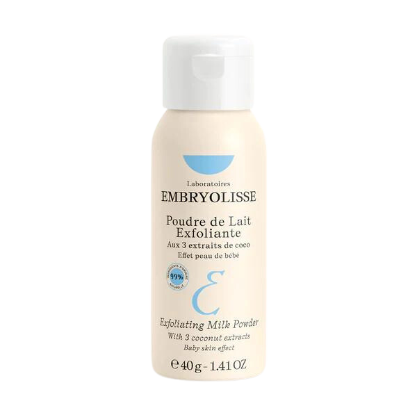Poudre de lait exfoliante Embryolisse - exfoliant visage effet peau de bébé