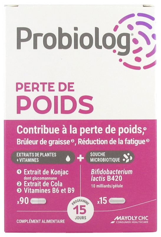 Probiolog Perte de poids Mayoly Spindler - complément alimentaire minceur