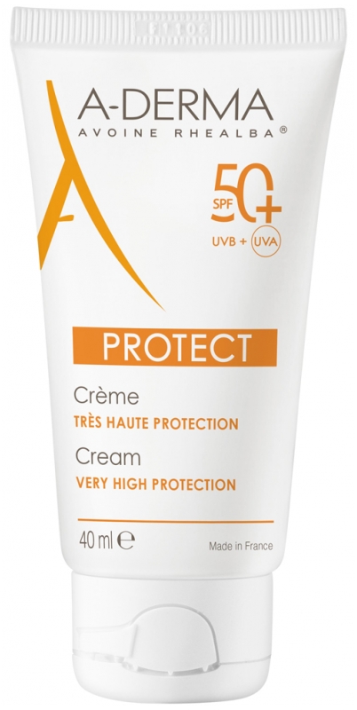Protect crème très haute protection spf 50+ A-Derma - pour peaux fragiles