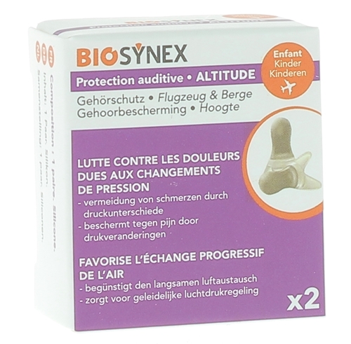 Protection auditive altitude enfant Biosynex - bouchons d'oreilles
