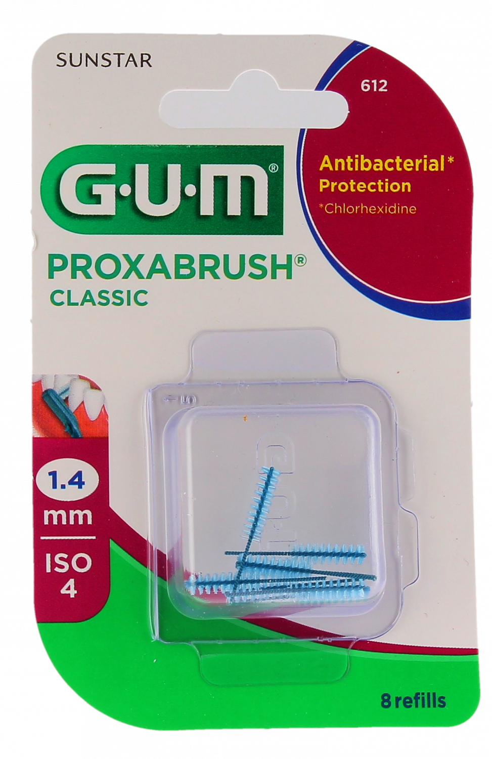 Proxabrush Recharges brossettes interdentaires 1.4mm Gum - hygiène dentaire