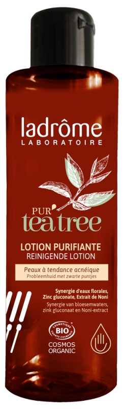 Pur' tea tree Lotion purifiante bio Ladrôme - peaux acnéiques