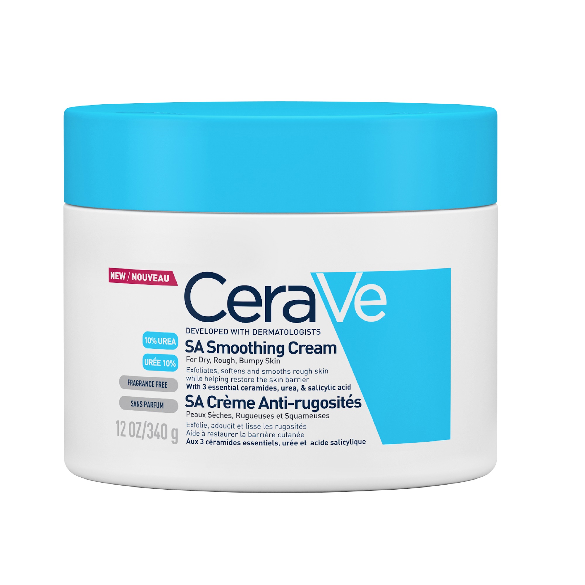 SA crème Anti-Rugosités CeraVe - pot de 340g