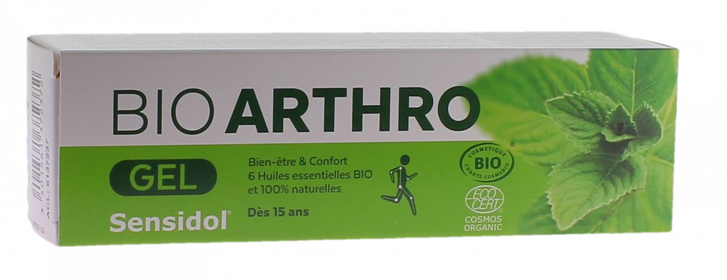 Sensidol Bio Arthro Gel bio Novodex - confort articulaire et musculaire