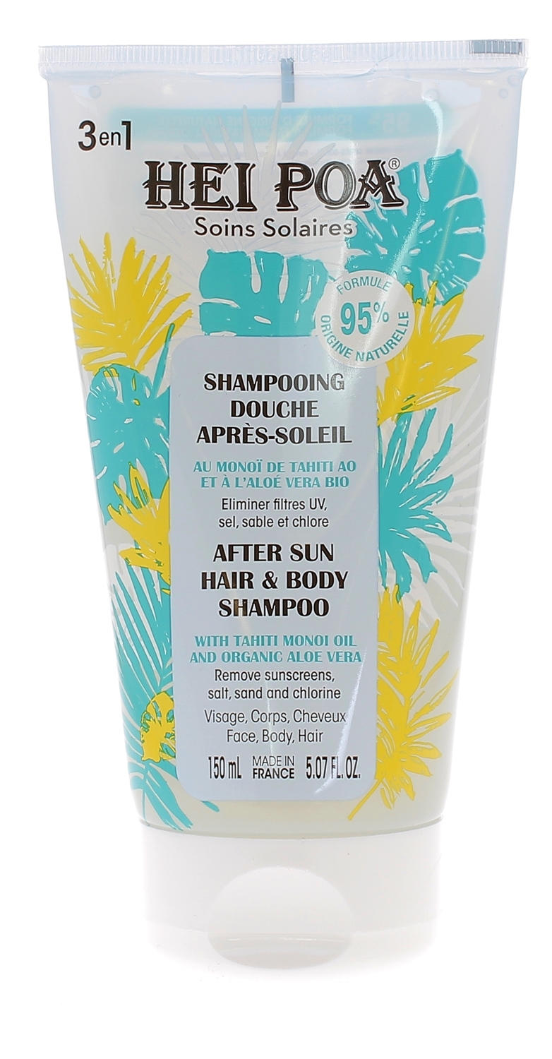 Shampoing douche après soleil Hei Poa - visage corps et cheveux