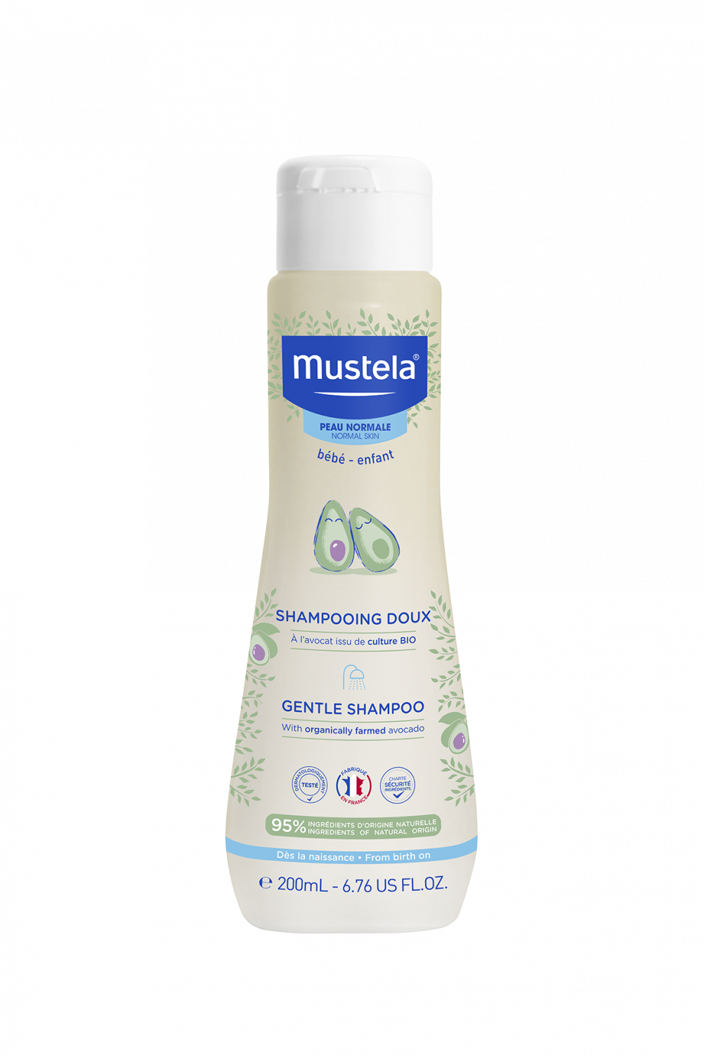 Mustela : Shampooing doux cheveux délicats Mustela - cheveux enfants