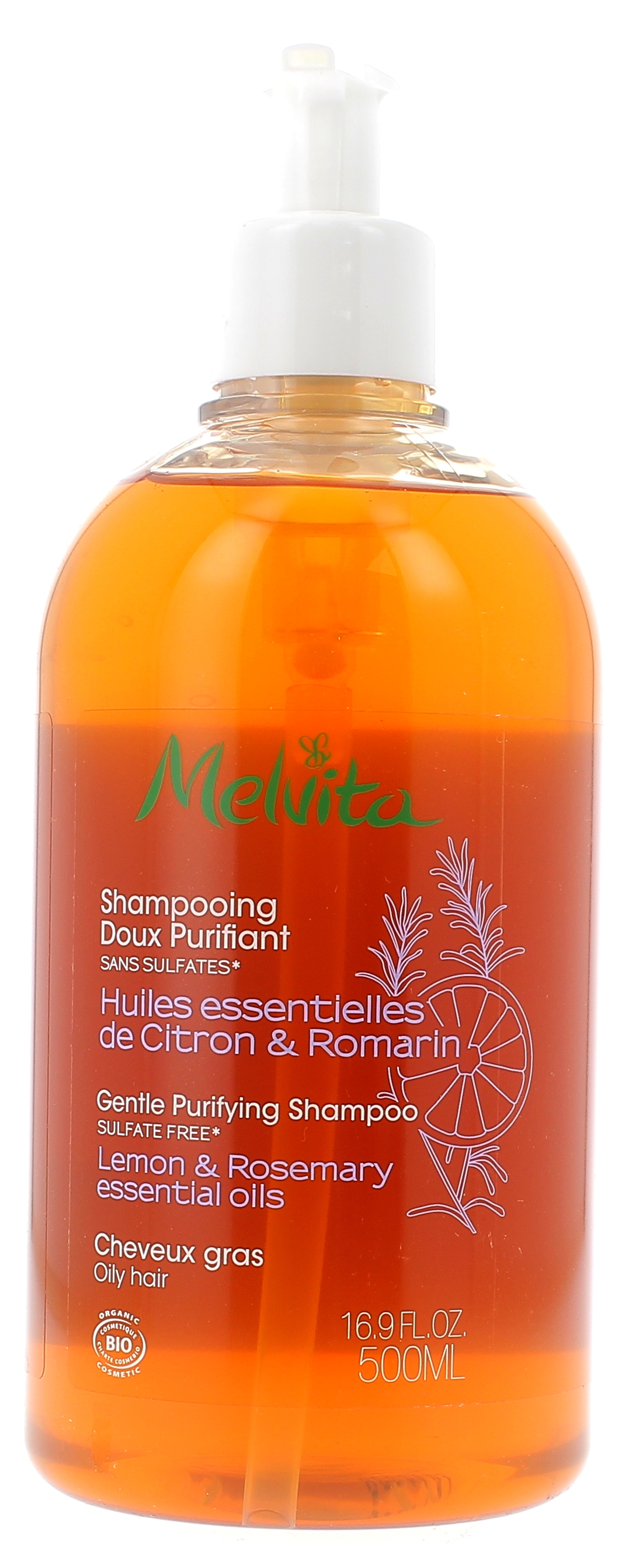 Melvita Shampooing doux purifiant Melvita - cheveux gras BIO Melvita ...