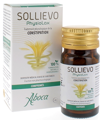 Sollievo PhysioLax Constipation Aboca - contre la constipation, aide à ...