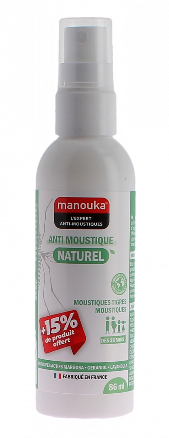 Spray anti moustique naturel Manouka - répulsif moustiques et ...
