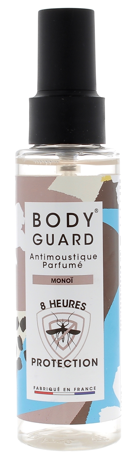 Spray anti-moustiques parfumé Monoï Bodyguard - répulsif moustiques