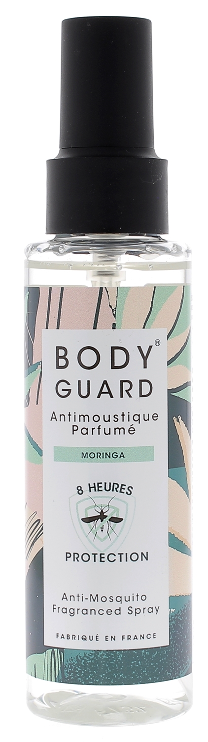 Spray anti-moustiques parfumé Moringa Bodyguard - répulsif moustiques