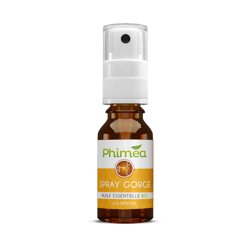Spray gorge à la Propolis et aux huiles essentielles BIO Phimea - spray ...