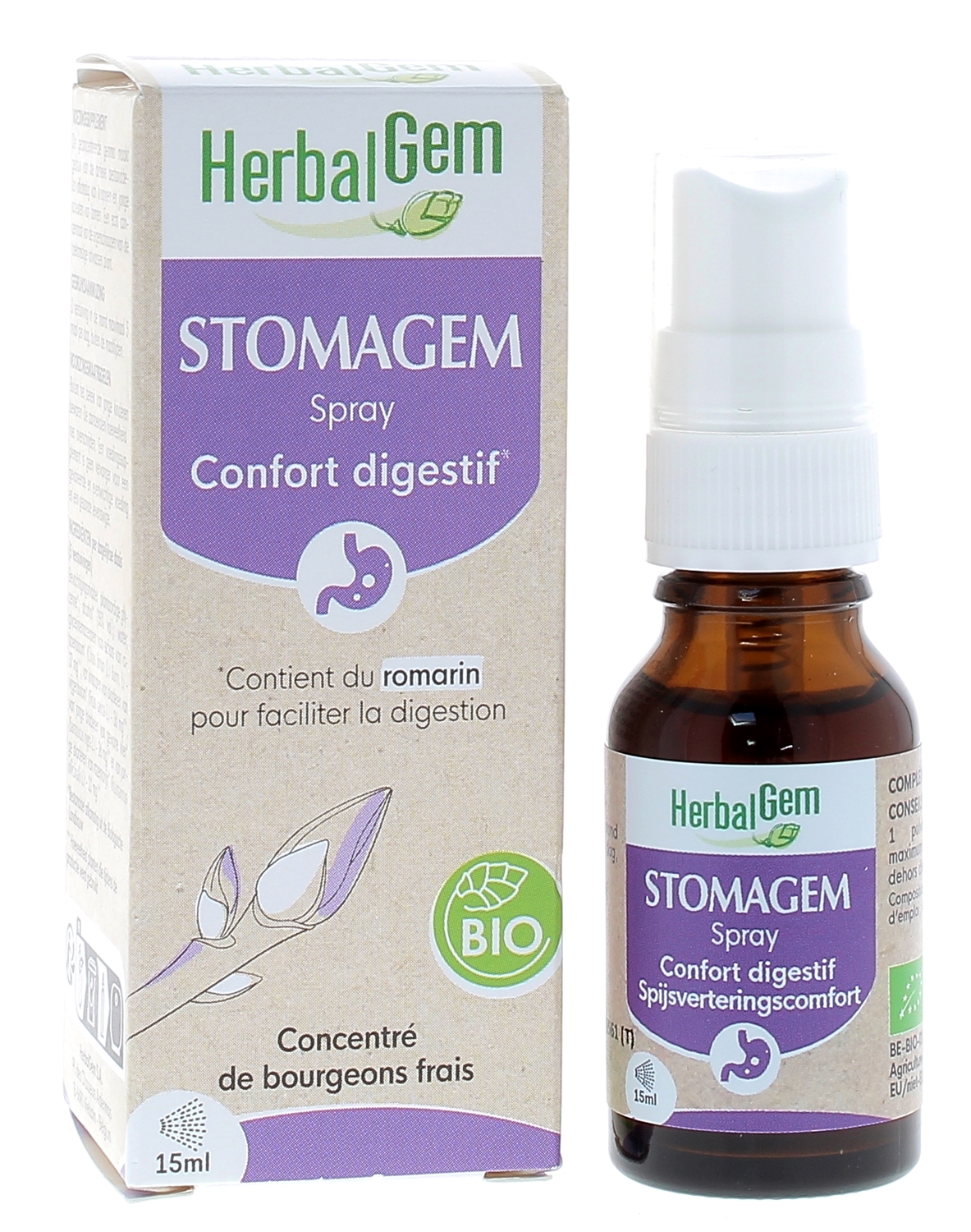 Stomagem bio confort digestif Herbalgem - aide à la digestion