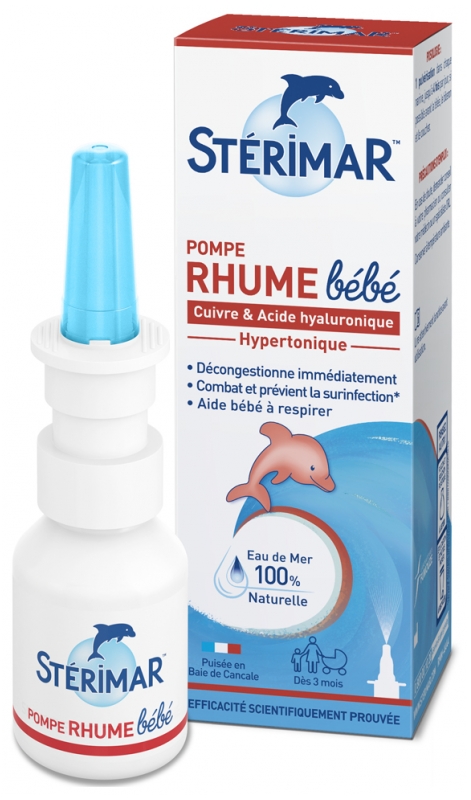 Comment choisir un spray nasal à l'eau de mer