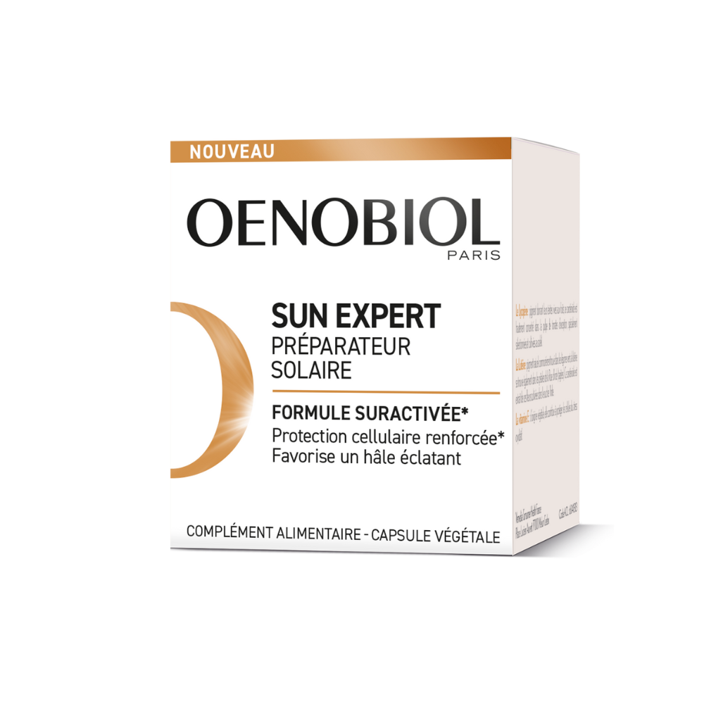 Sun Expert Préparateur Solaire Oenobiol Complément Alimentaire Soleil